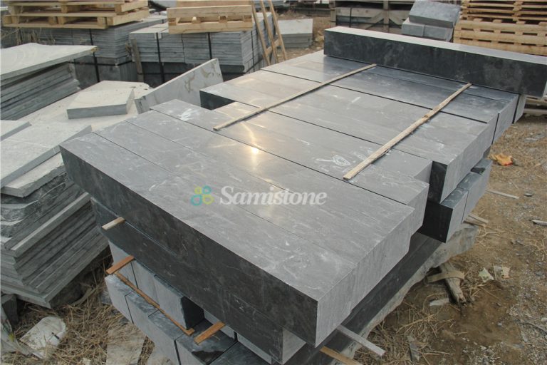 Samistone Blue Limestone Road Curb Kerbstone china factory - Samistone