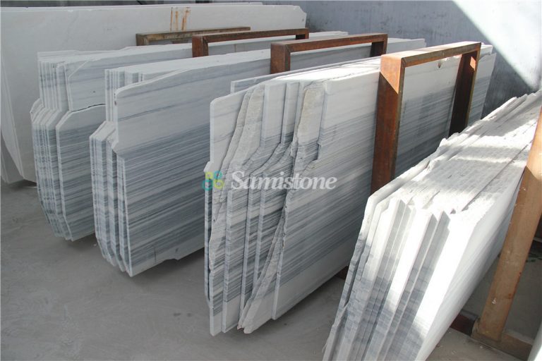 Samistone Rain Cloud Grey Marble Tile Slab china factory - Samistone