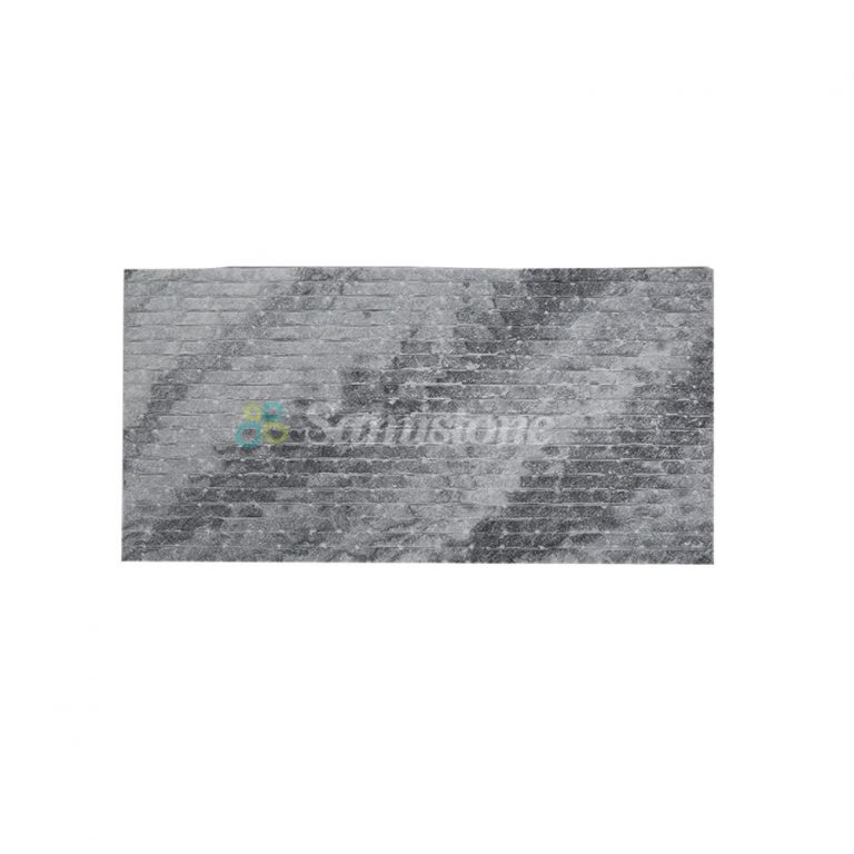 Samistone Rain Cloud Bush Hammered Grey Marble Tile Bathroom Flooring ...