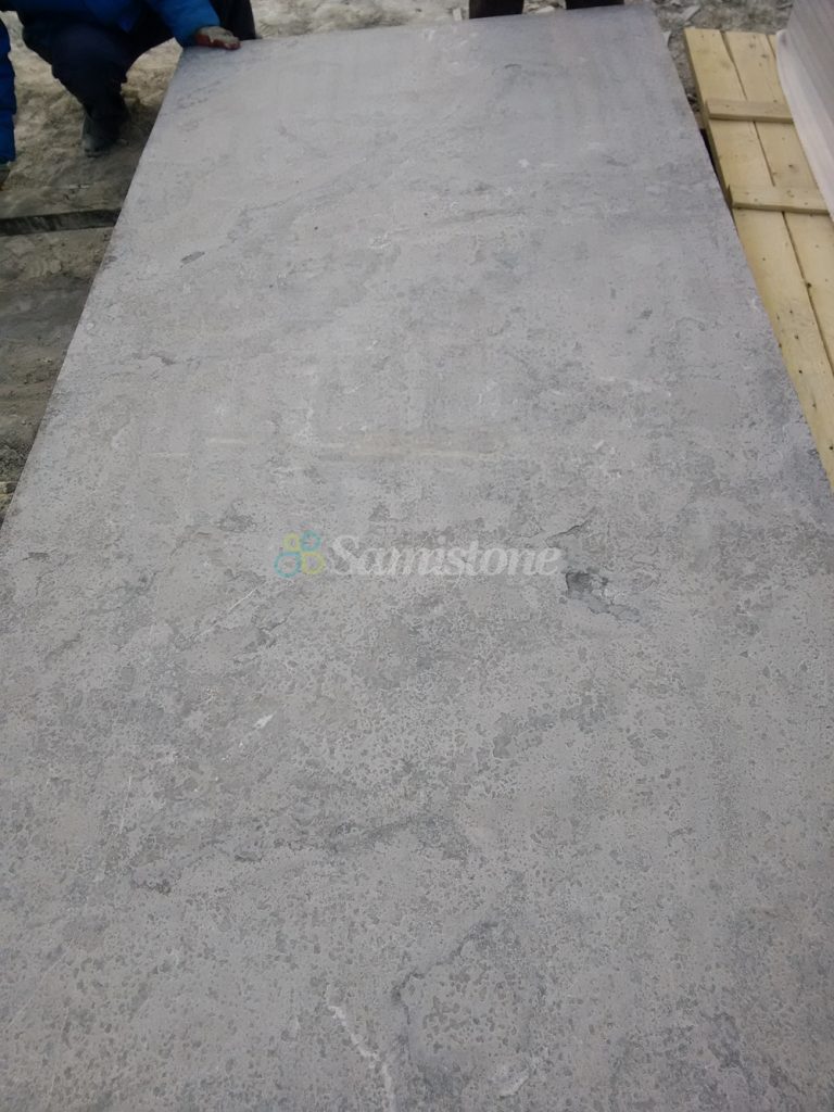 Samistone bluestone flamed & brushed slabs countertops