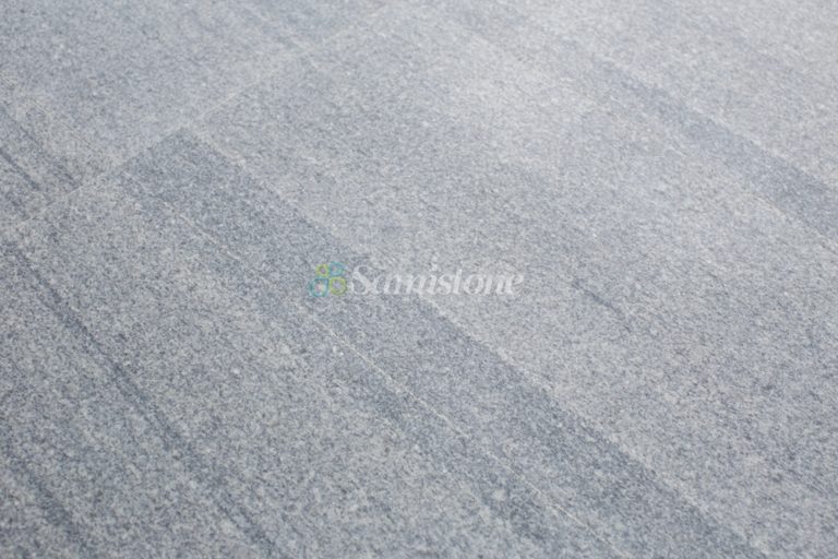 Samistone Nero Santiago Grey Granite Polished Tile