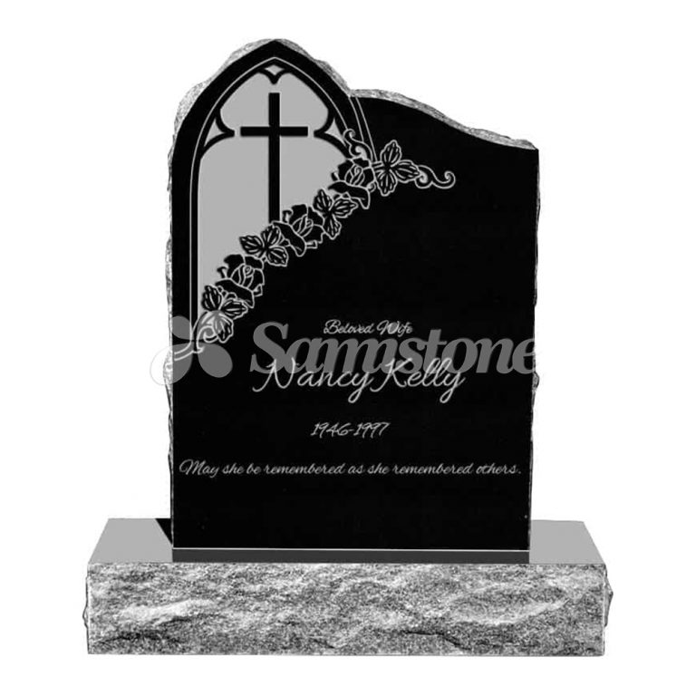 Wholesale Granite Headstone With Religious Symbols Design American ...